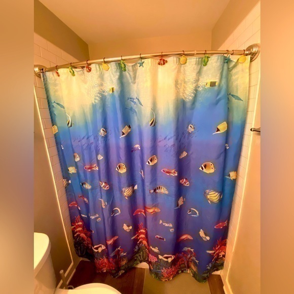 Bath | Colorful Fish Shower Curtain Hooks | Poshmark